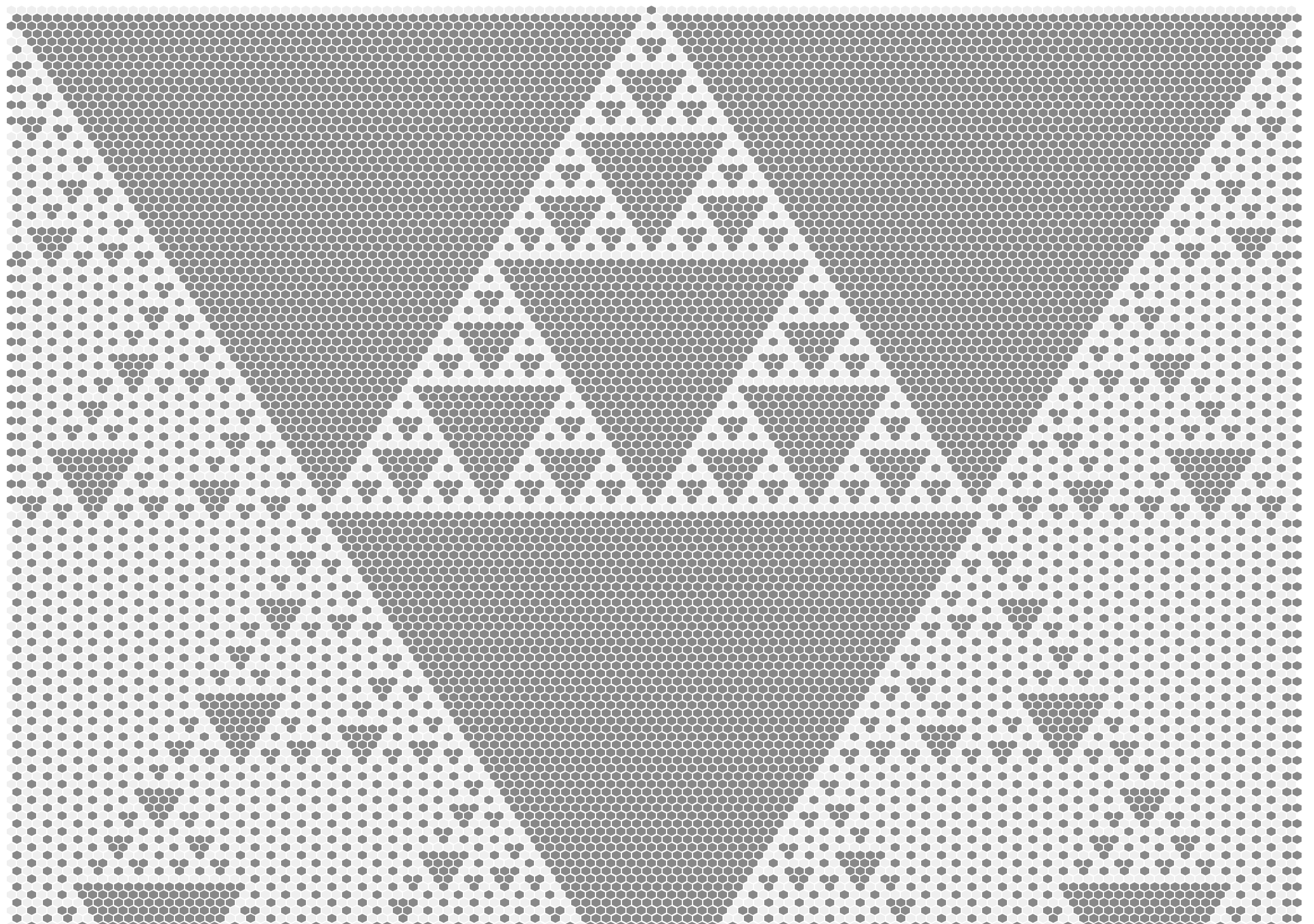 Elementary Cellular Automaton In Hexagonal Pentagonal And Other 5397